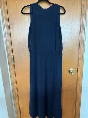 Lauren Ralph Lauren | Dresses | Lauren Ralph Lauren Navy Sleeveless ...